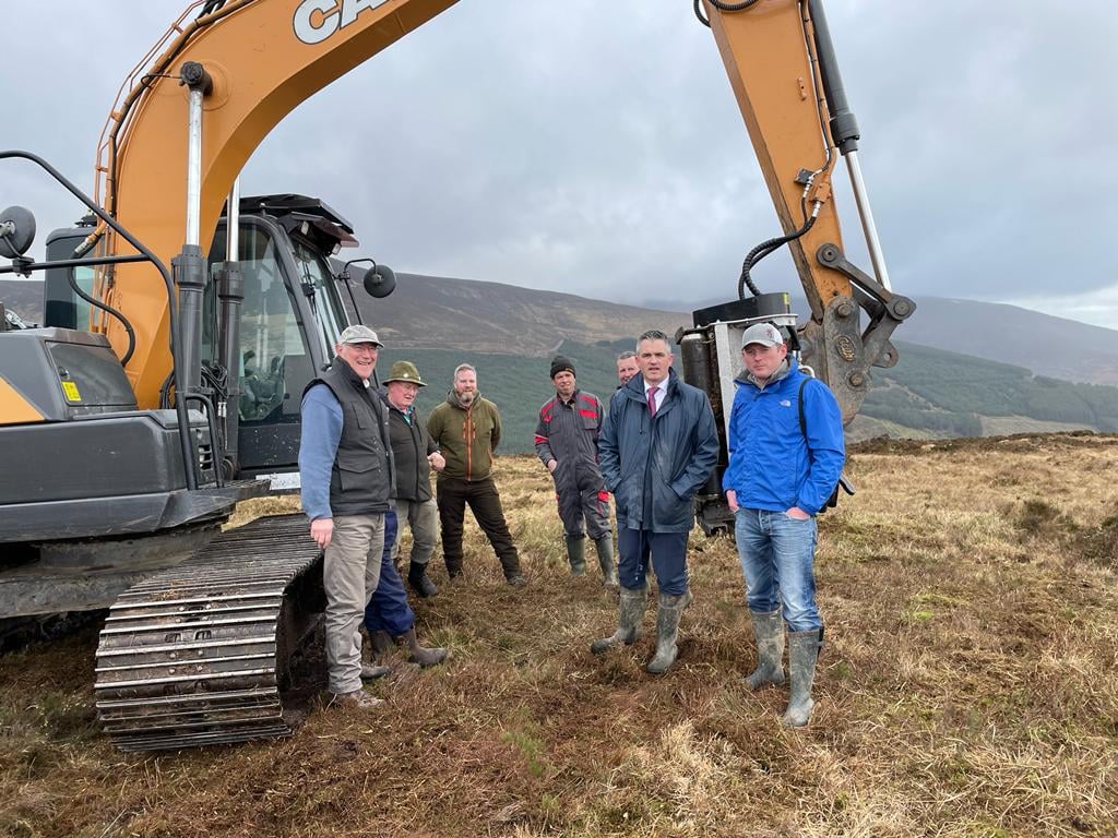 Heather cutting on the Knockmealdown Mountains - IFA Countryside