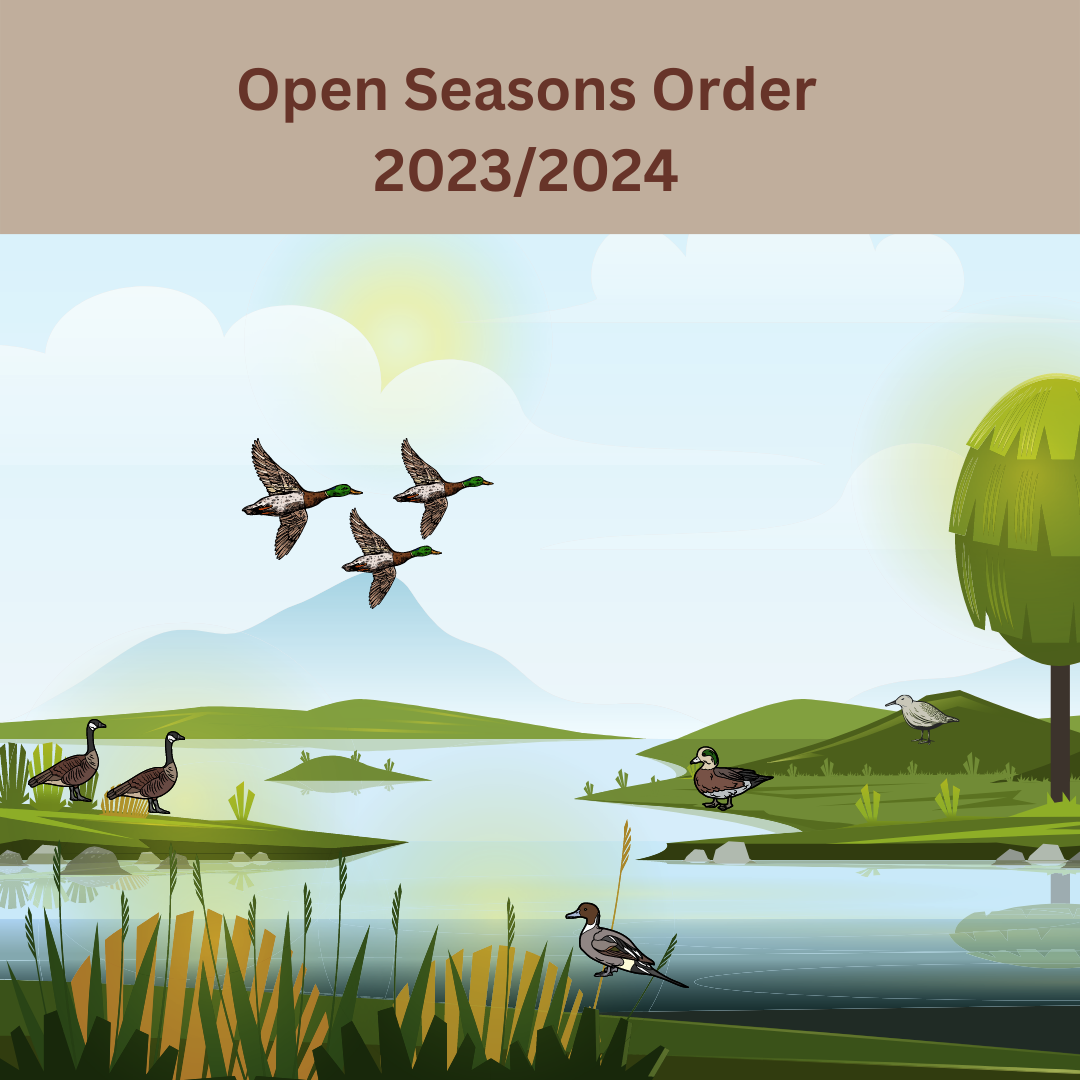 Open Seasons Order 2023/2024 - IFA Countryside