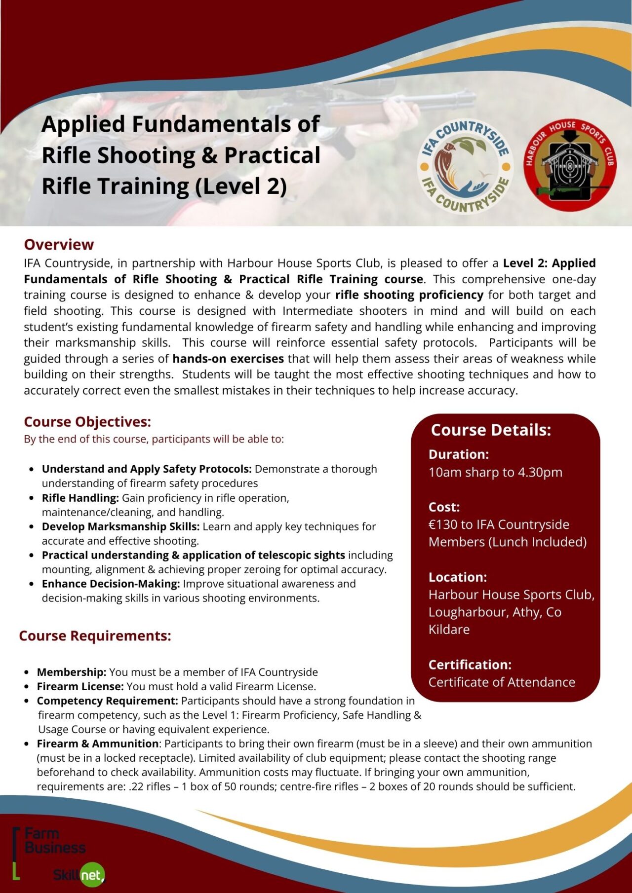 Applied Fundamentals of Rifle Shooting & Practical Rifle Training Level ...